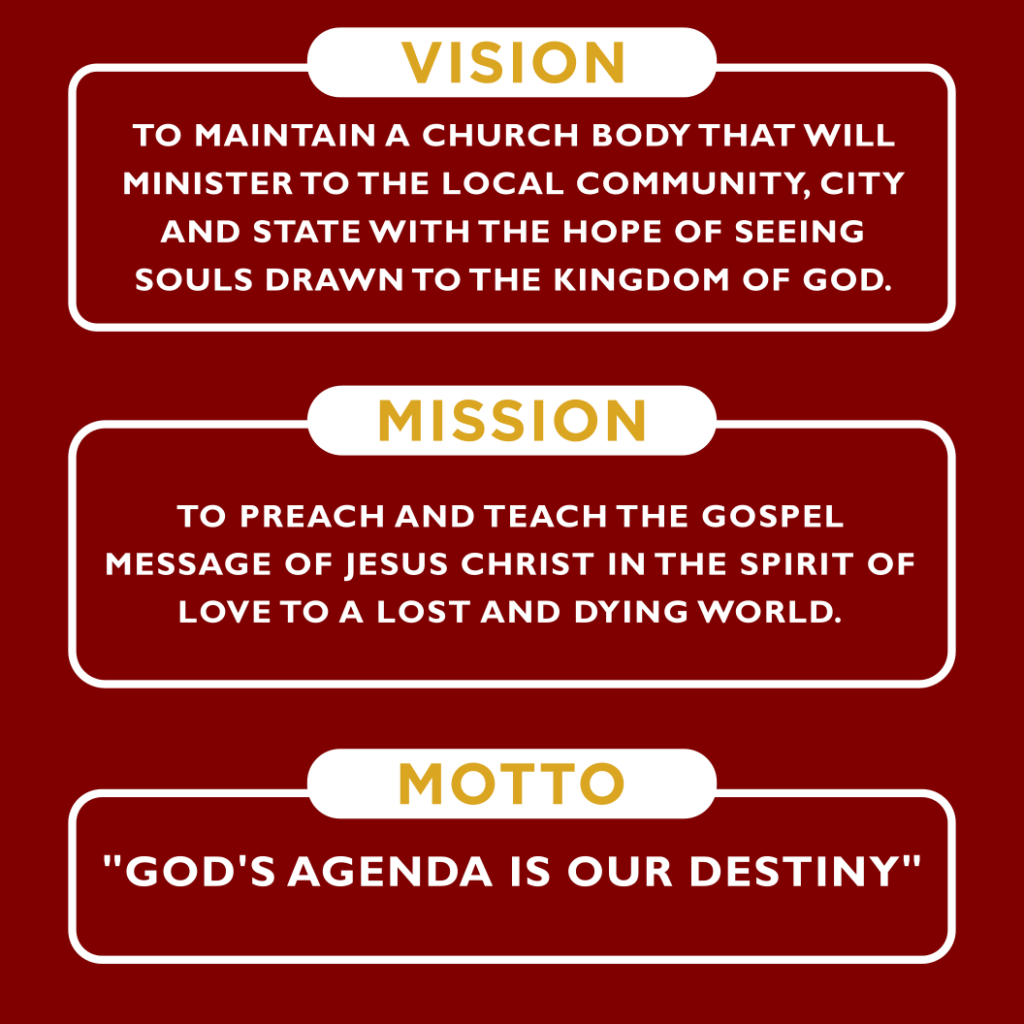 "God's Agenda Is Our Destiny"